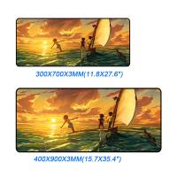 China XYDAN Manufacturers Eco-friendly Natural Rubber Large Size Non Slip Gaming Mouse Pad 900* for sale
