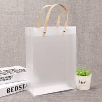 China XYDAN Plastic Bags Shopping Transparent PP Gift Bags For Packing Medium Size Handled Style for sale