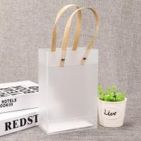 China XYDAN Plastic Bags Shopping Transparent PP Gift Bags For Packing Medium Size Handled Style for sale