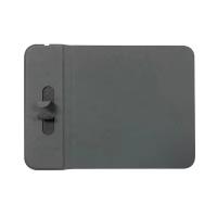 China 220x300x6.5mm PU Leather Charger Mousepad with Wireless QI Fast Charging 15W for sale