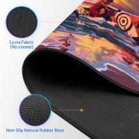 China Stocked Non-Slip Waterproof Large Gaming Mouse Pad for Professional Game Players for sale