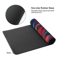 China XXL XL Large Big Rubber Black Gaming Mouse Pad Mat For Gamer OEM Custom Logo Design for sale
