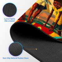China Professional Game Player Custom XXXL PC Desk Mat with Edging Packaging and Logo Mousepads for sale