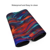 China XXL XL Large Big Rubber Black Gaming Mouse Pad Mat For Gamer OEM Custom Logo Design for sale