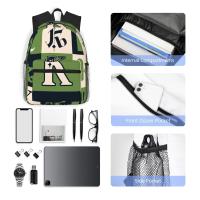China Adjustable Shoulder Strap Fabric School Book Bags with All Over Print Sublimation Design for sale