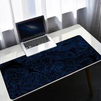 China Custom Mouse Pad With Lock Edge and Lines Design for Gaming 100% Eco-friendly Material for sale