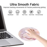 China Office HEATED Round Pink Marble Mouse Pad Smooth Non-slip Desk Mouse Mat Custom Gift for sale
