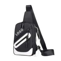 China Foldable Waterproof Cross Body Sling Shoulder Messenger Chest Bag For Men and Women for sale