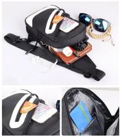 China Foldable Waterproof Cross Body Sling Shoulder Messenger Chest Bag For Men and Women for sale