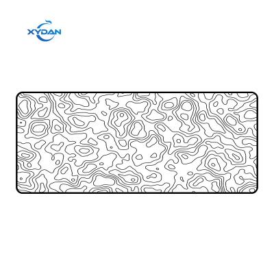 China Color Print Rectangle Mouse Pad with Customized Line Pattern and Sublimation Printing for sale
