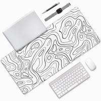 China CMYK Sublimation Printing 400x900x3mm XXL Fabric Waterproof Anti-Slip Rubber Desk Mat Pad for Gaming Mouse for sale