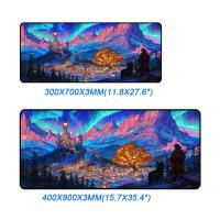 China Over Locked Edge Waterproof Fabric Gaming Mat for Desktop Keyboard Stocked and Durable for sale