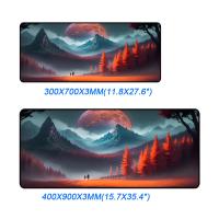 China Custom Gaming Mouse Mat HEATED Material Mouse Pad For Keyboard And Mouse Nonslip Design for sale