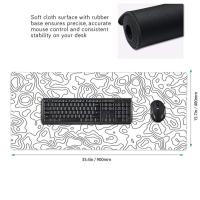 China Large Size XXL XXXL Custom Logo Waterproof Computer Keyboard MousePads for Extended Gaming for sale