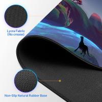 China XXL Rubber Gaming Mouse Pad Large Office Desk Keyboard Mat with Custom Cartoon Design for sale