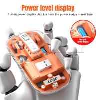 China 2400Dpi Rgb Gaming Bt 2.4G Three Mode Usb Pc Laptop Computer Rechargeable Wireless Mouse for sale