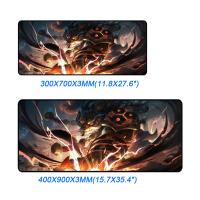 China CMYK Sublimation Printing Eco-Friendly Rubber Gaming Mouse Pad with NO Wireless Charging for sale