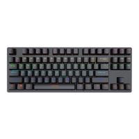 China 87-Key Customized Mechanical Keyboard with Red Axis and Multi Keys Anti-Ghosting for sale