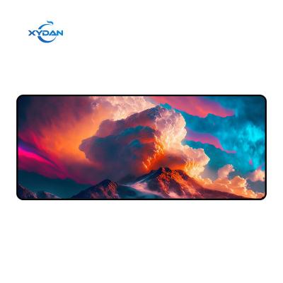 China XYDAN Custom Printed Full Black Giant XXL Gaming Mouse Pad for Water Resistance Style for sale