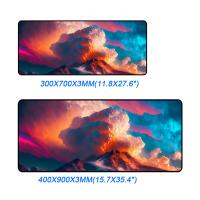 China XYDAN Custom Printed Full Black Giant XXL Gaming Mouse Pad for Water Resistance Style for sale