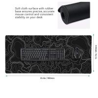 China Custom Logo Printed Waterproof Mouse Pad for Laptop/Desktop Materail Natural Rubber fabric for sale