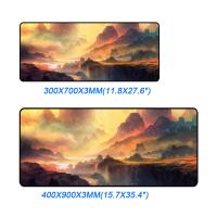 China 100% Eco-Friendly Non-Toxic Large Mouse Pad for Gaming and Office Customized Design for sale
