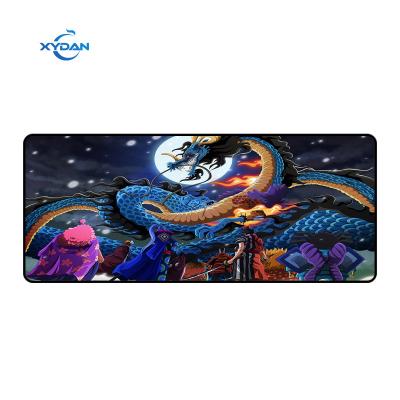 China XXL Custom Design Natural Rubber Colorful Anime Cartoon Dragon Gaming Mouse Pad for Gaming for sale