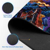China XXL Custom Design Natural Rubber Colorful Anime Cartoon Dragon Gaming Mouse Pad for Gaming for sale