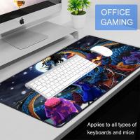 China XXL Custom Design Natural Rubber Colorful Anime Cartoon Dragon Gaming Mouse Pad for Gaming for sale