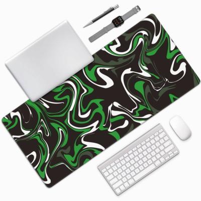 China Custom Waterproof 40x90 Strata Liquid Printing Mousepad for Computer Accessories for sale