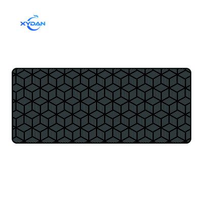 China Custom Xxl Xl Large Big Black Lattice Sublimation Rubber Gaming Mouse Pads for Gamers for sale