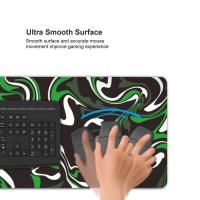 China Custom Waterproof 40x90 Strata Liquid Printing Mousepad for Computer Accessories for sale