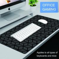China Custom Xxl Xl Large Big Black Lattice Sublimation Rubber Gaming Mouse Pads for Gamers for sale