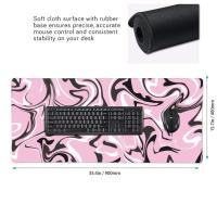 China CMYK Sublimation Printing Soft Mousepad Natural Rubber Game Pad for Laptop/Desktop for sale