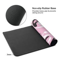 China CMYK Sublimation Printing Soft Mousepad Natural Rubber Game Pad for Laptop/Desktop for sale