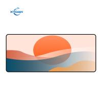China Custom Sublimation Logo XL XXL Large Big Personalised Computer Desk Mat Gaming Mousepad for sale
