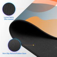 China Custom Sublimation Logo XL XXL Large Big Personalised Computer Desk Mat Gaming Mousepad for sale