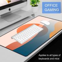 China Custom Sublimation Logo XL XXL Large Big Personalised Computer Desk Mat Gaming Mousepad for sale