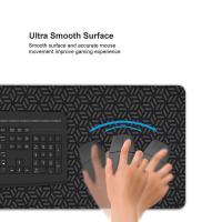 China Custom Logo Gaming Mouse Pad Waterproof Desk Mat 400x900 Sublimation Style for OEM ODM for sale