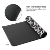 China 900*400*3mm Stock Waterproof Desk Mats with Printed Rubber Mouse Pads and Custom Size for sale