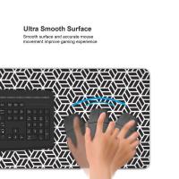 China 900*400*3mm Stock Waterproof Desk Mats with Printed Rubber Mouse Pads and Custom Size for sale