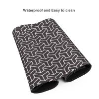 China 900X400 Xxl Brown White Mouse Mat for PC Desk Natural Rubber fabric Keyboard Pad for sale