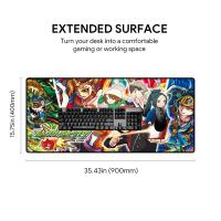 China Water Resistance Style 40X90 Custom Gaming Mouse Pads for Monster Strike from XYDAN for sale
