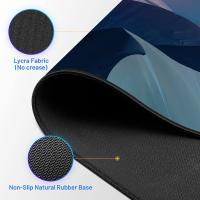 China Private Mold Sun Mouse Pad Custom Art Printing Gaming Mousepad with Natural Rubber for sale