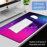 China Custom Graphic Print Non Slip Neoprene Rubber Xxl Mouse Pad for Office Keyboard Gaming for sale