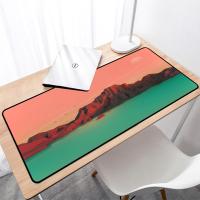 China Large Size Gaming Desk Mat Waterproof Custom Logo Mouse Pad with Anti-Slip Rubber Base for sale