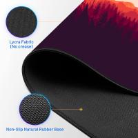 China Sublimation Forest Comic Desk Rubber Computer Mouse Pads With Custom Logo in and Stock for sale