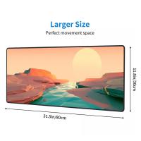 China XYDAN Custom Gaming Mouse Pads Xxl Big Pc Desk Mats Anime Mousepads With Edging Packaging for sale