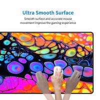 China NO Wireless Charging Private Mold Colorful Custom Print Mouse Pads for Keyboard Desk Mats for sale