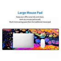 China NO Wireless Charging Private Mold Colorful Custom Print Mouse Pads for Keyboard Desk Mats for sale
